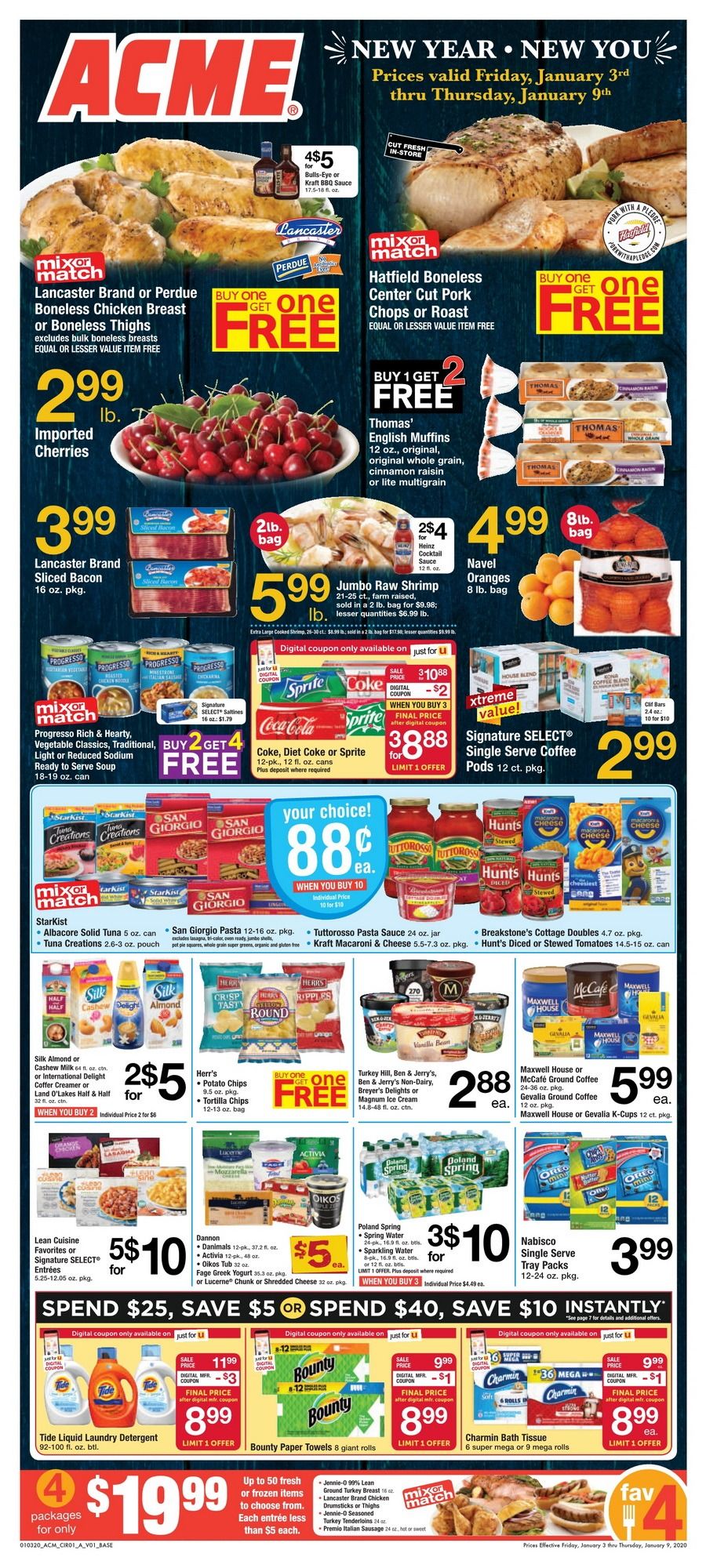 Acme Weekly Ad Jan 03 – Jan 09, 2020