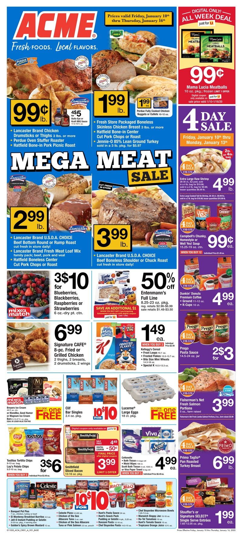 Acme Weekly Ad Jan 10 – Jan 16, 2020
