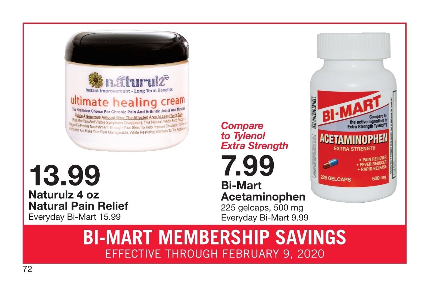 Bi Mart Weekly Ad Jan 30 – Feb 9, 2020