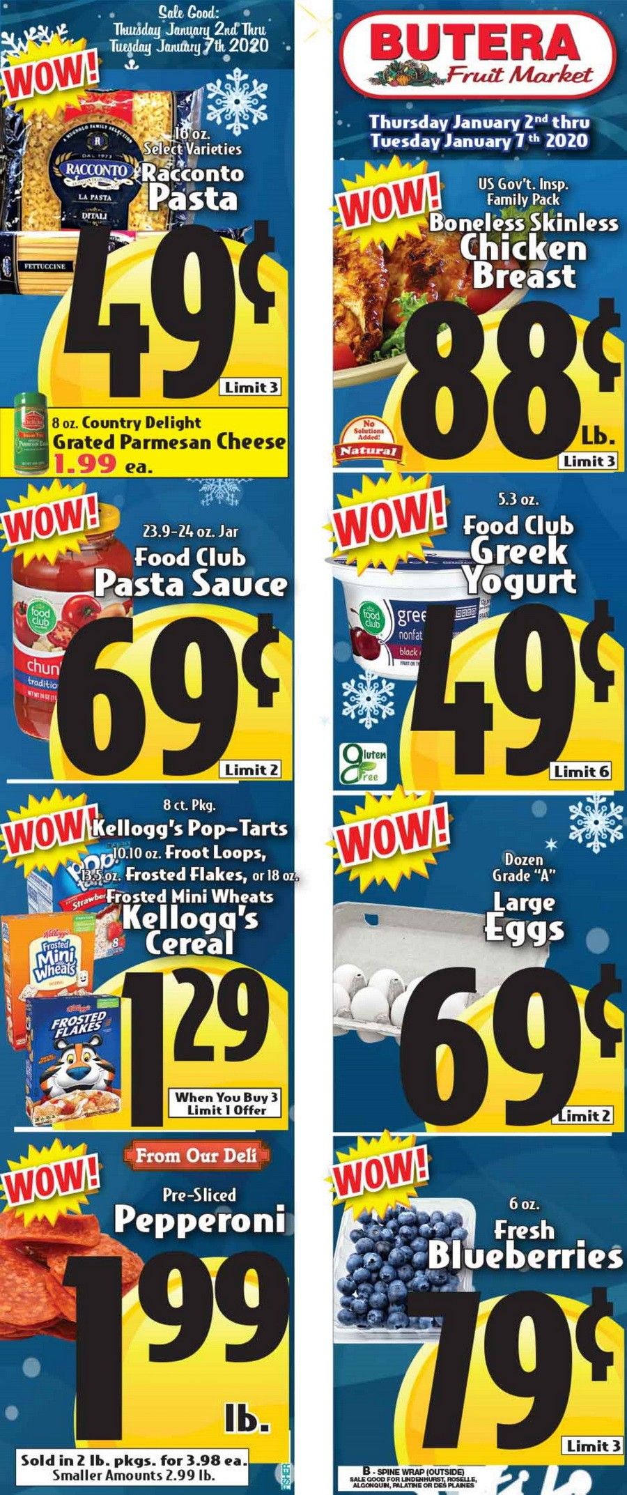 Butera Weekly Ad Jan 02 – Jan 07, 2020