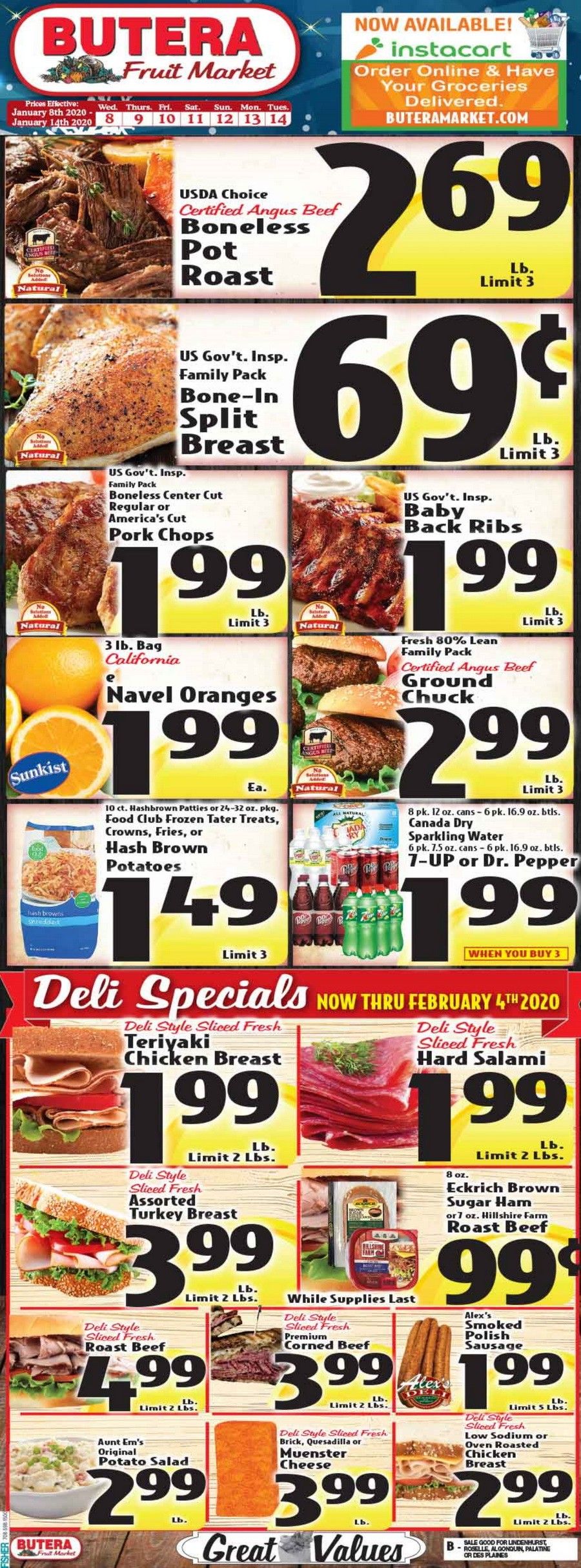 Butera Weekly Ad Jan 08 – Jan 14, 2020