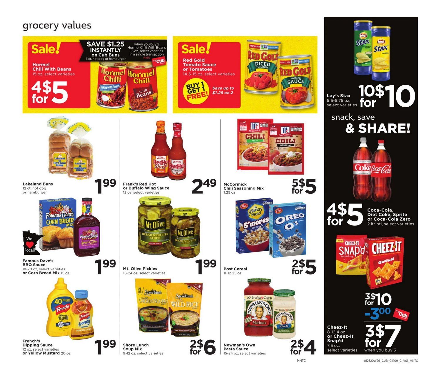 Cub Foods Weekly Ad Jan 26 – Feb 1, 2020