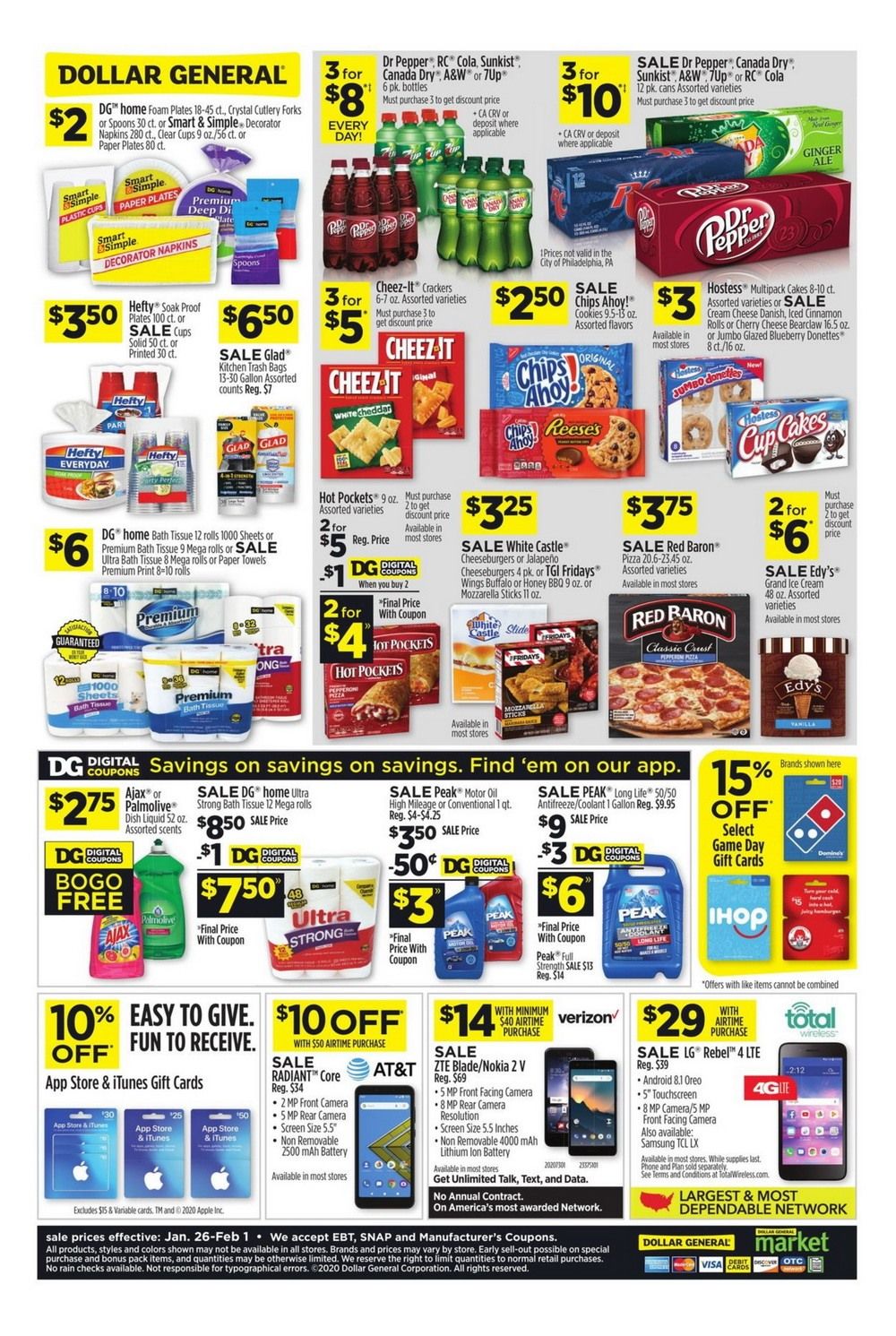 Dollar General Weekly Ad Jan 26 – Feb 1, 2020