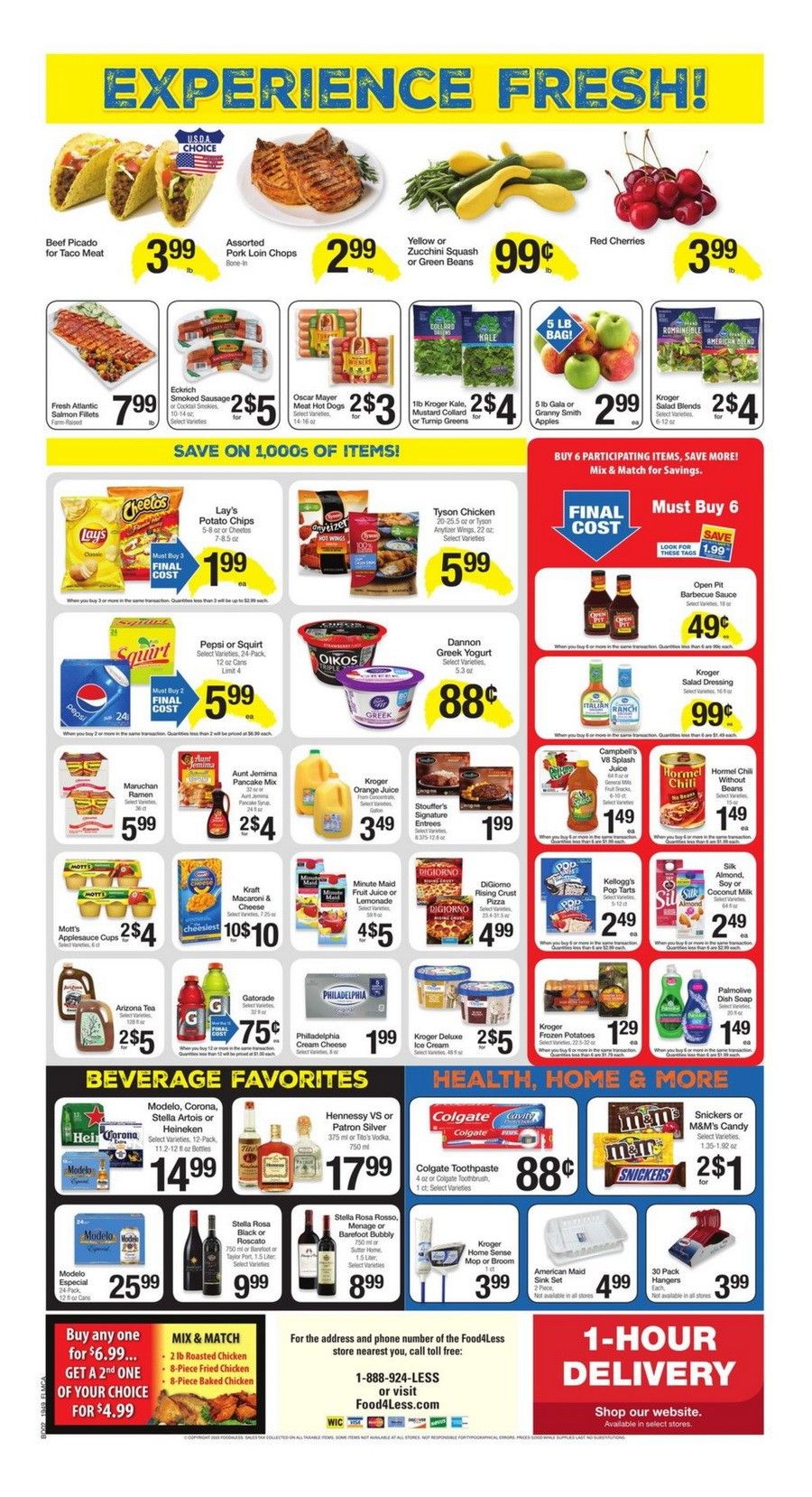 Food 4 Less Weekly Ad Jan 08 – Jan 14, 2020