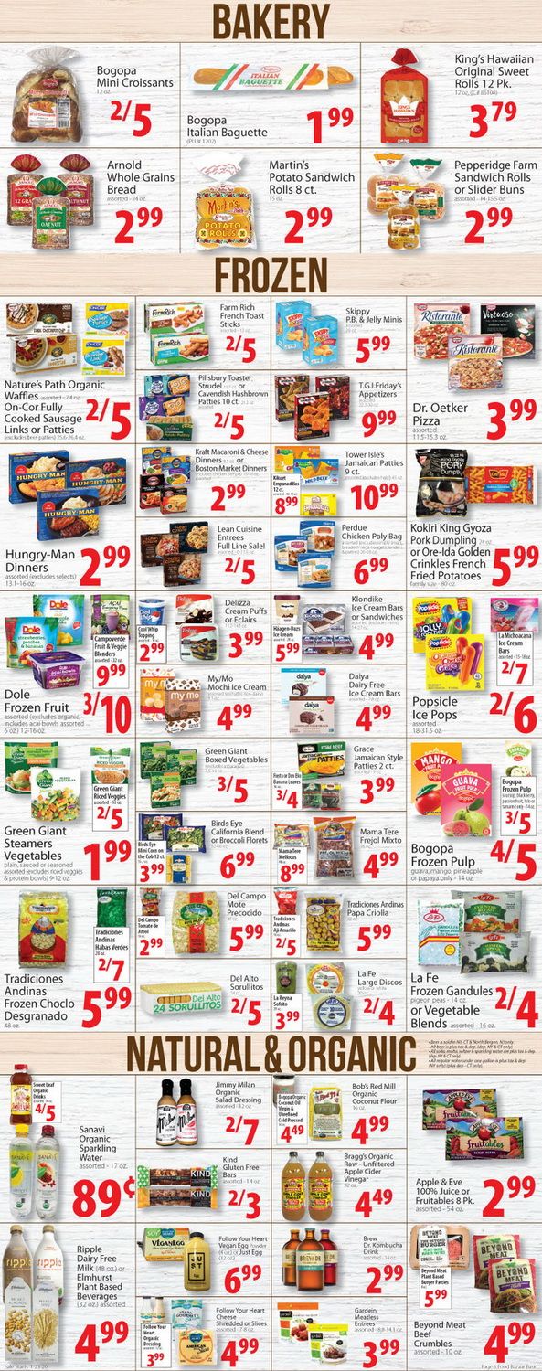 Food Bazaar Weekly Ad Jan 23 – Jan 29, 2020