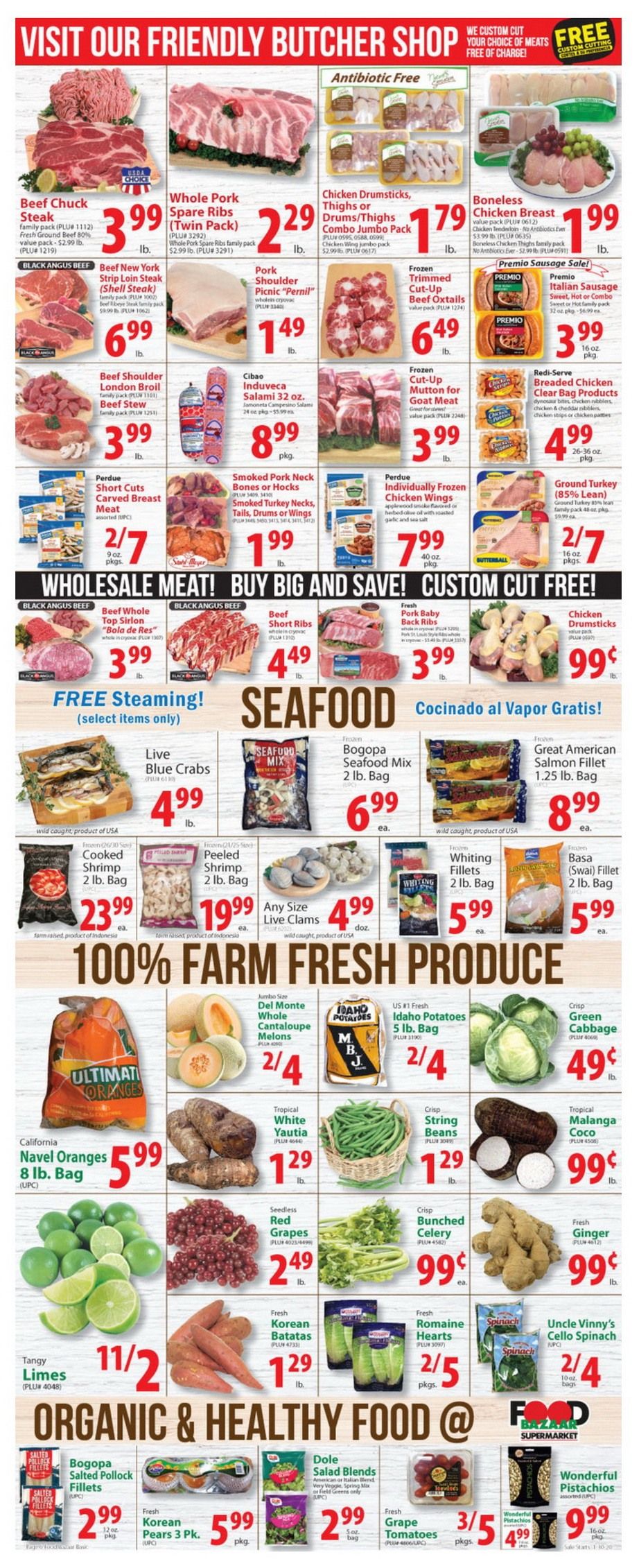 Food Bazaar Weekly Ad Jan 30 – Feb 5, 2020