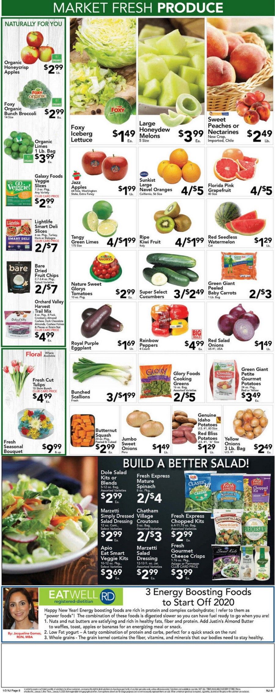 Foodtown Weekly Ad Jan 03 – Jan 09, 2020