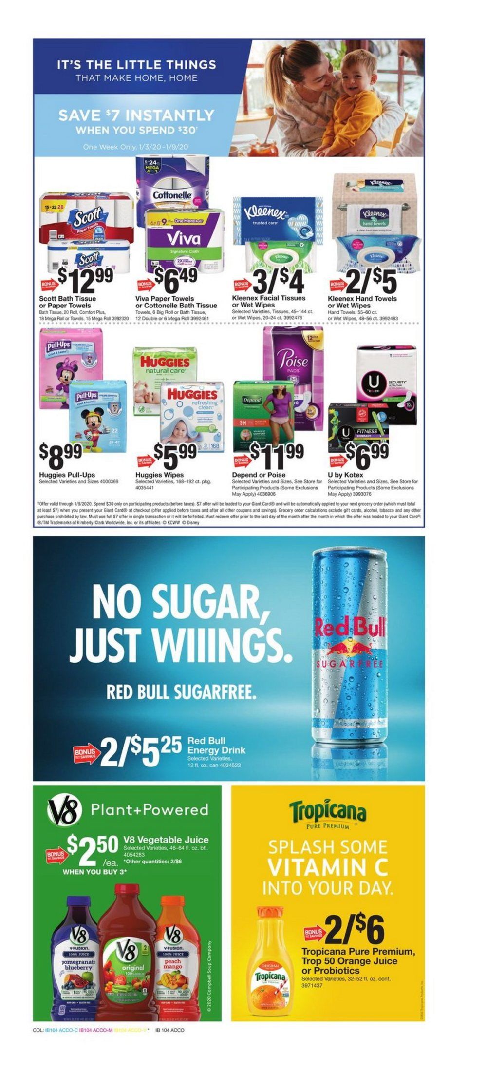 Giant Food Weekly Ad Jan 03 – Jan 09, 2020