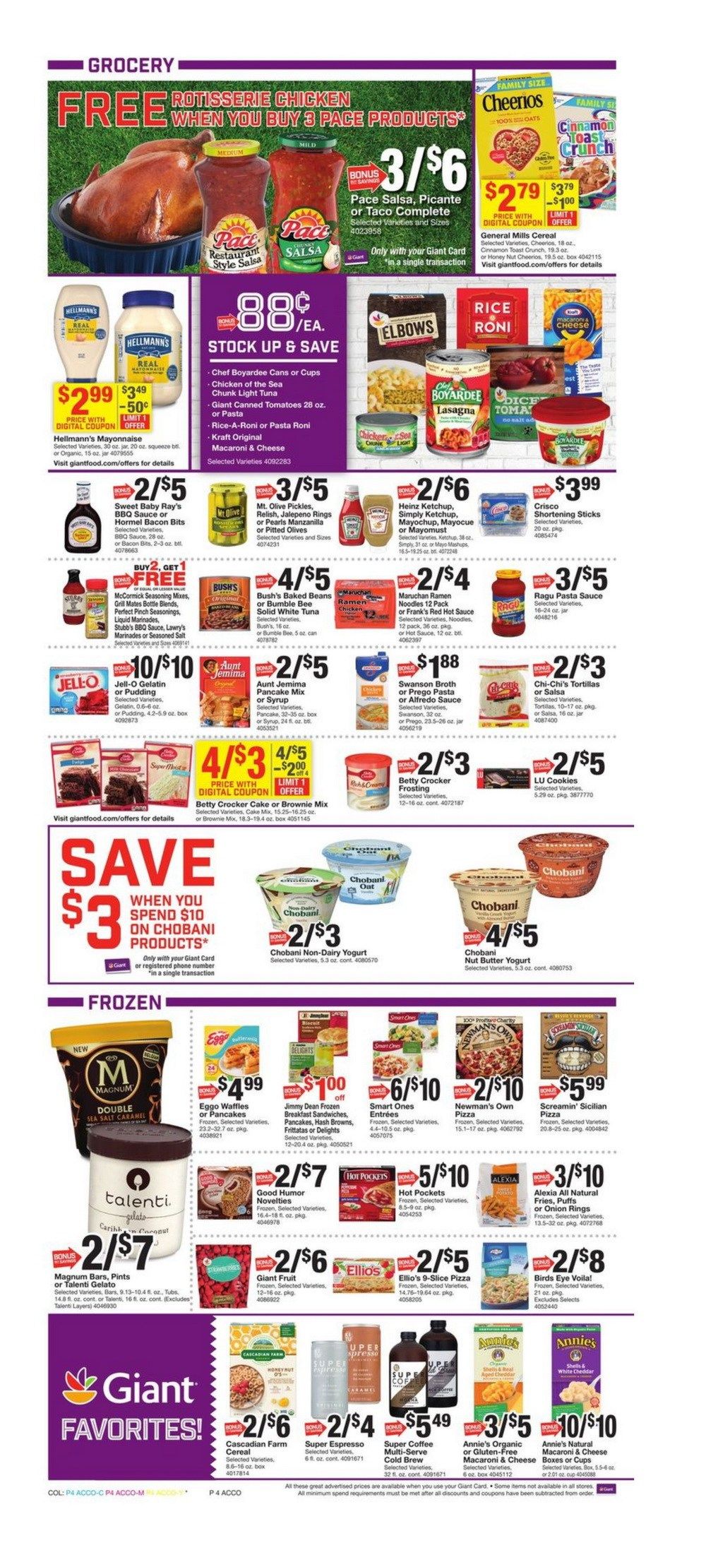 Giant Food Weekly Circular Jan 31 – Feb 6, 2020