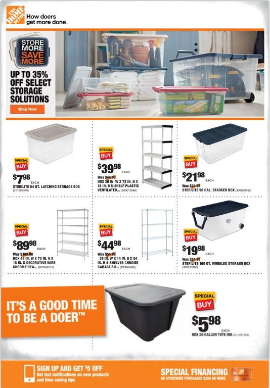 Home Depot Weekly Ad Jan 02 – Jan 07, 2020