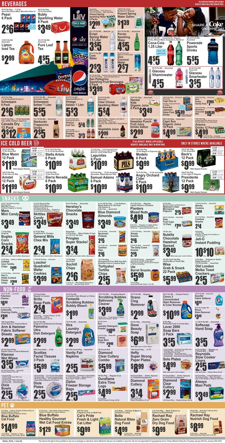 Key Food Weekly Ad Jan 24 – Jan 30, 2020