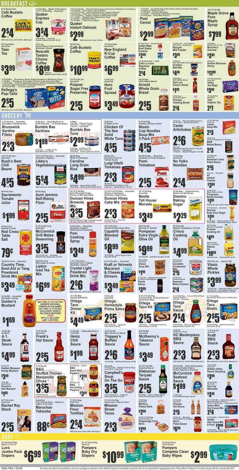 Key Food Weekly Ad Jan 24 – Jan 30, 2020