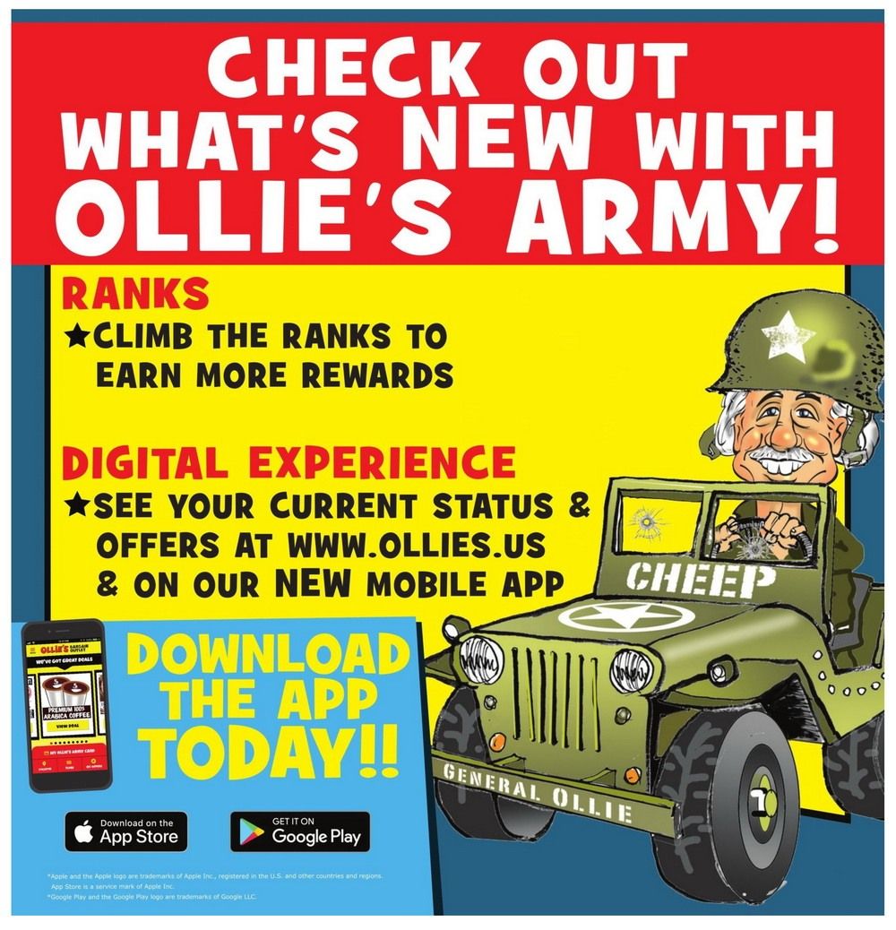 Ollie's Weekly Ad Jan 15 – Jan 23, 2020
