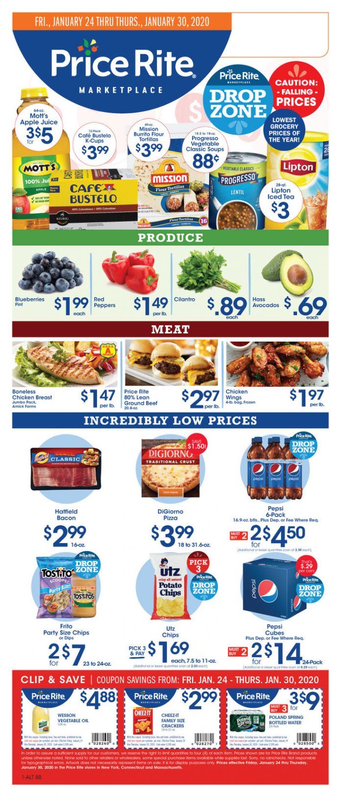 Price Rite Weekly Ad Jan 24 – Jan 30, 2020
