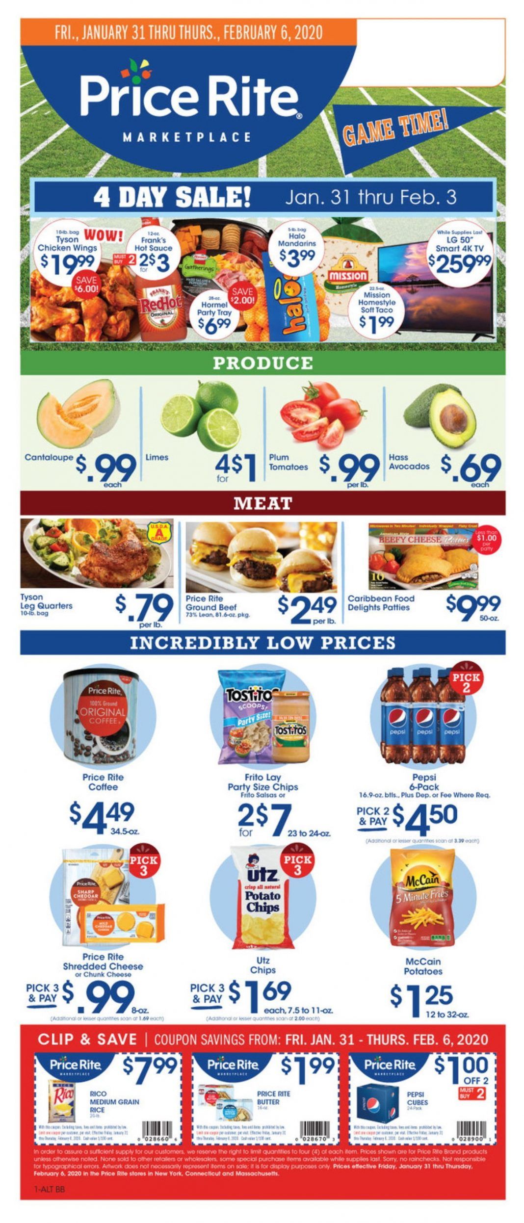 Price Rite Weekly Ad Jan 31 – Feb 6, 2020
