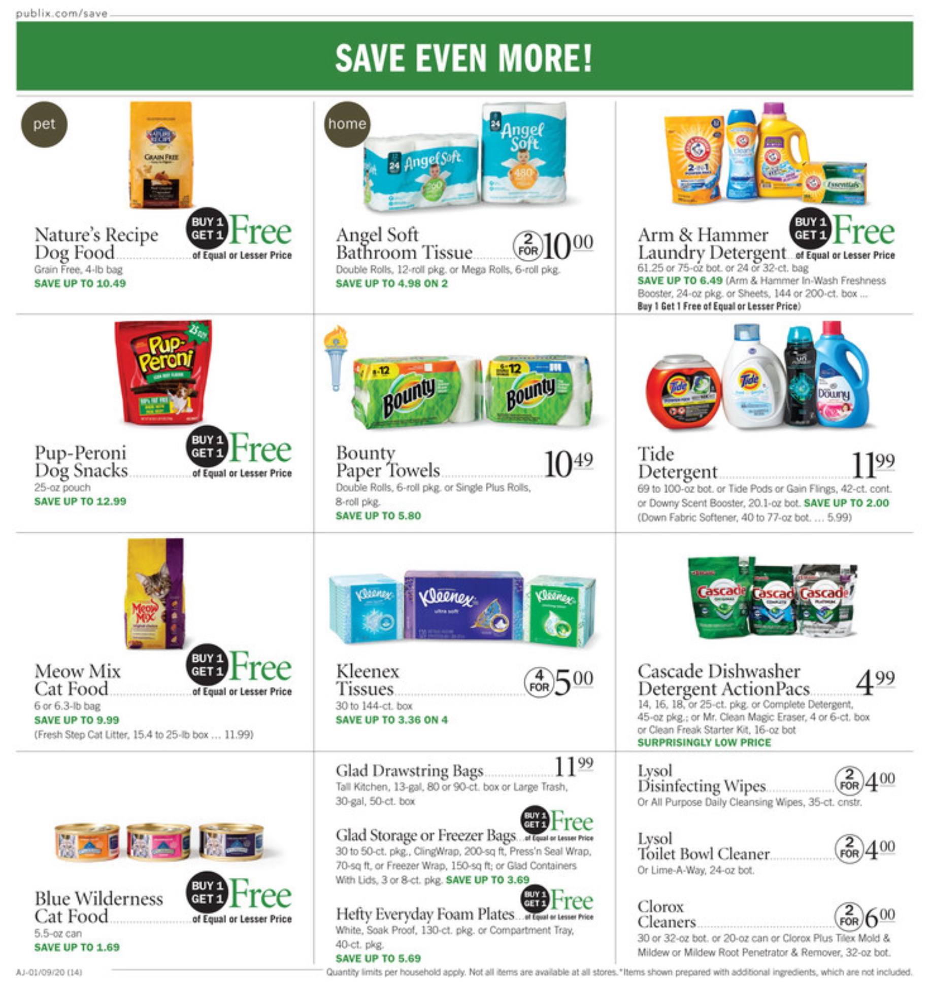 Publix Weekly Ad Jan 8 – Jan 14, 2020