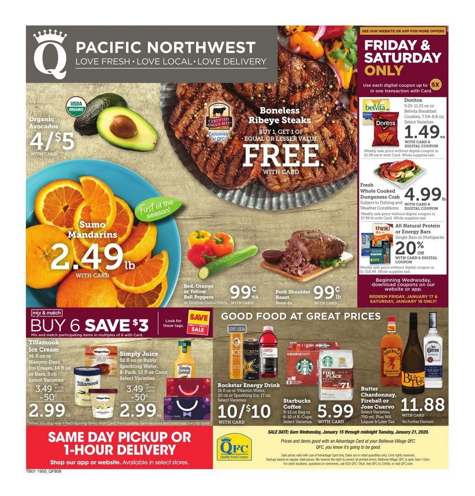 QFC Weekly Ad Jan 15 – Jan 21, 2020