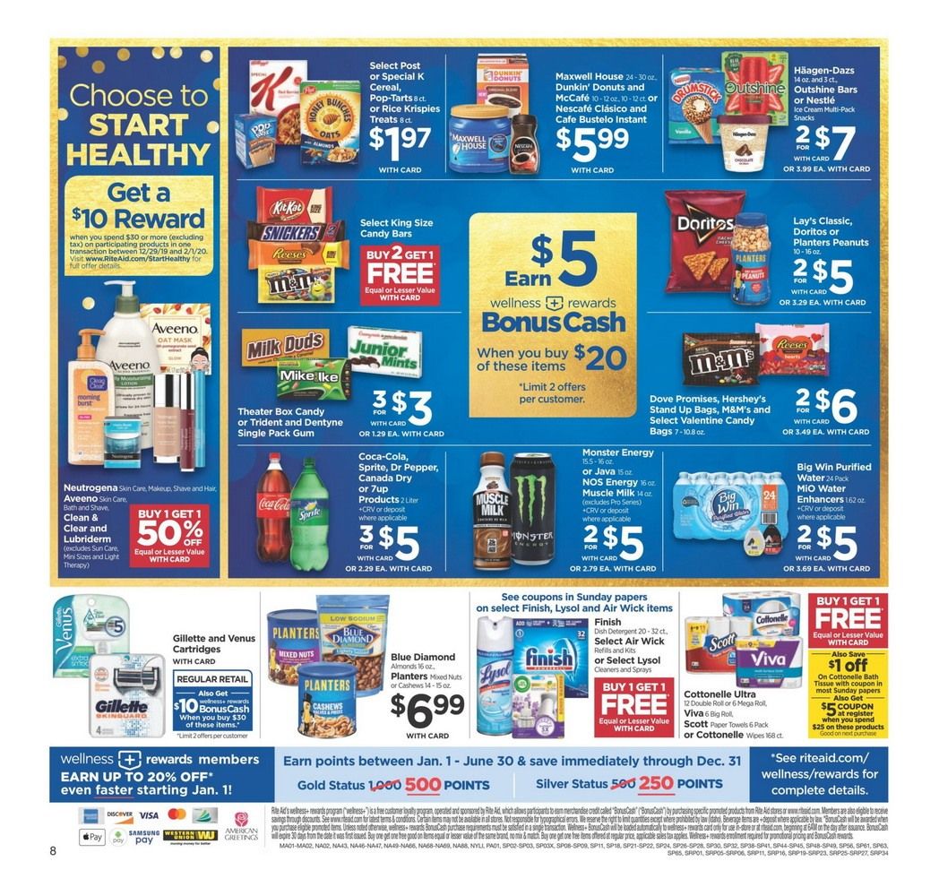 Rite Aid Weekly Ad Ad Jan 05 – Jan 11, 2020