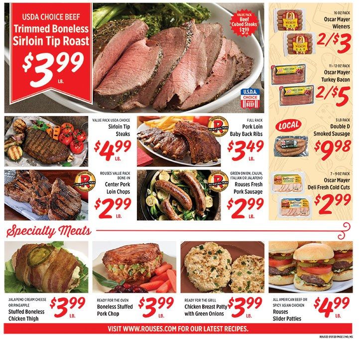 Rouses Weekly Ad Jan 01 – Jan 08, 2020