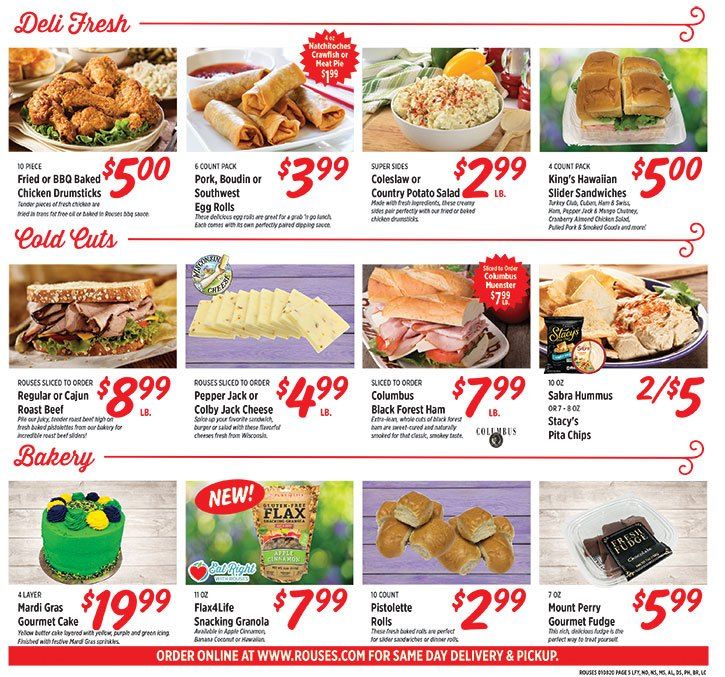 Rouses Weekly Ad Jan 08 – Jan 15, 2020