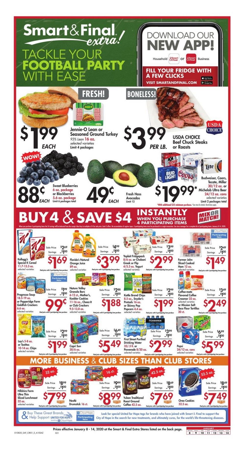Smart & Final Weekly Ad Jan 8 – Jan 14, 2020