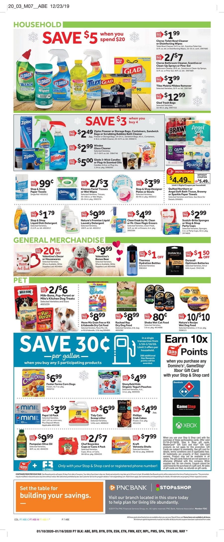 Stop & Shop Weekly Circular Jan 10 – Jan 16, 2020