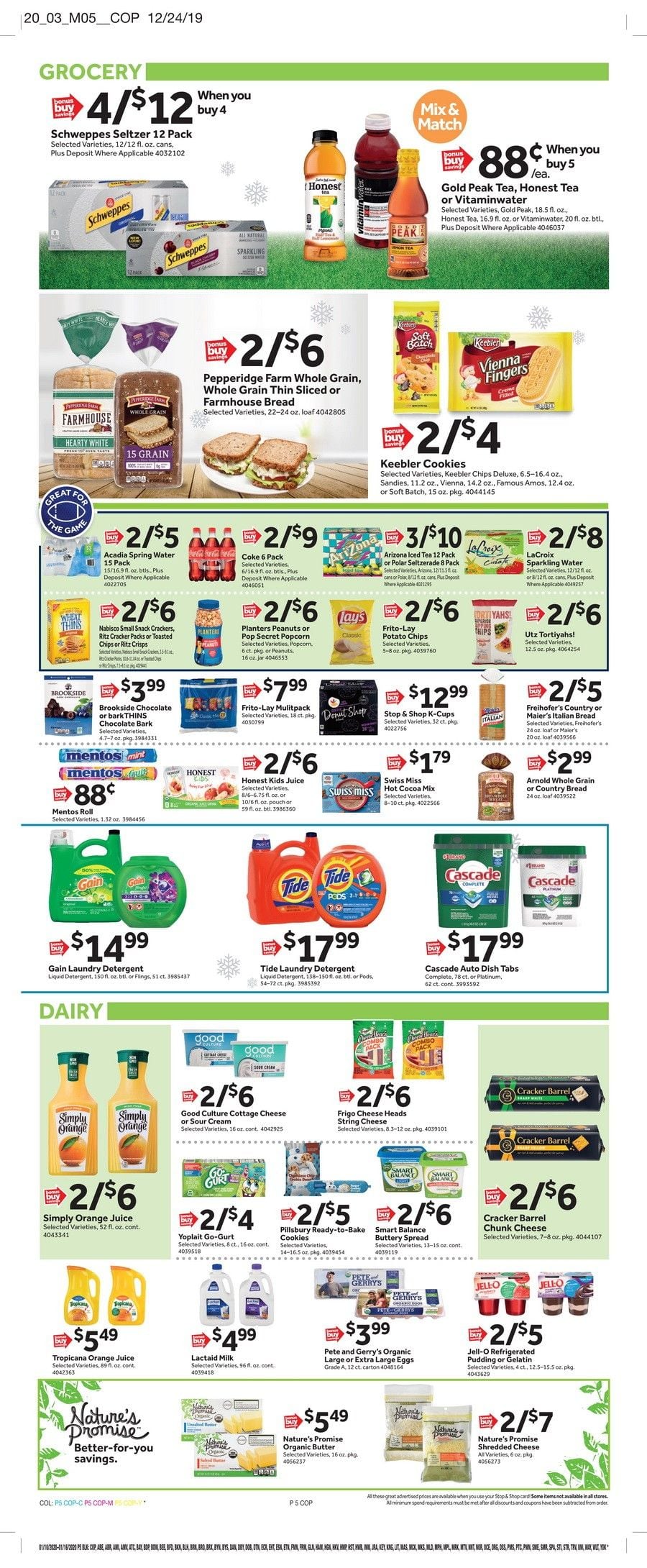 Stop & Shop Weekly Circular Jan 10 – Jan 16, 2020