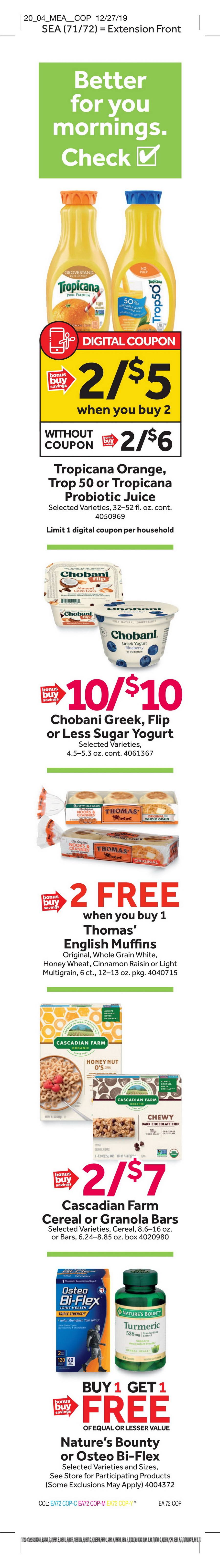 Stop & Shop Weekly Circular Jan 17 – Jan 23, 2020