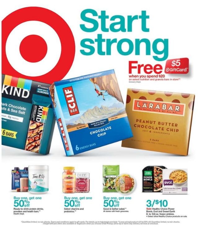 Target Weekly Ad Jan 05 – Jan 11, 2020
