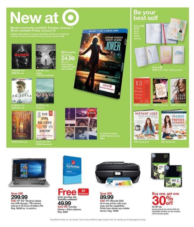 Target Weekly Ad Jan 05 – Jan 11, 2020