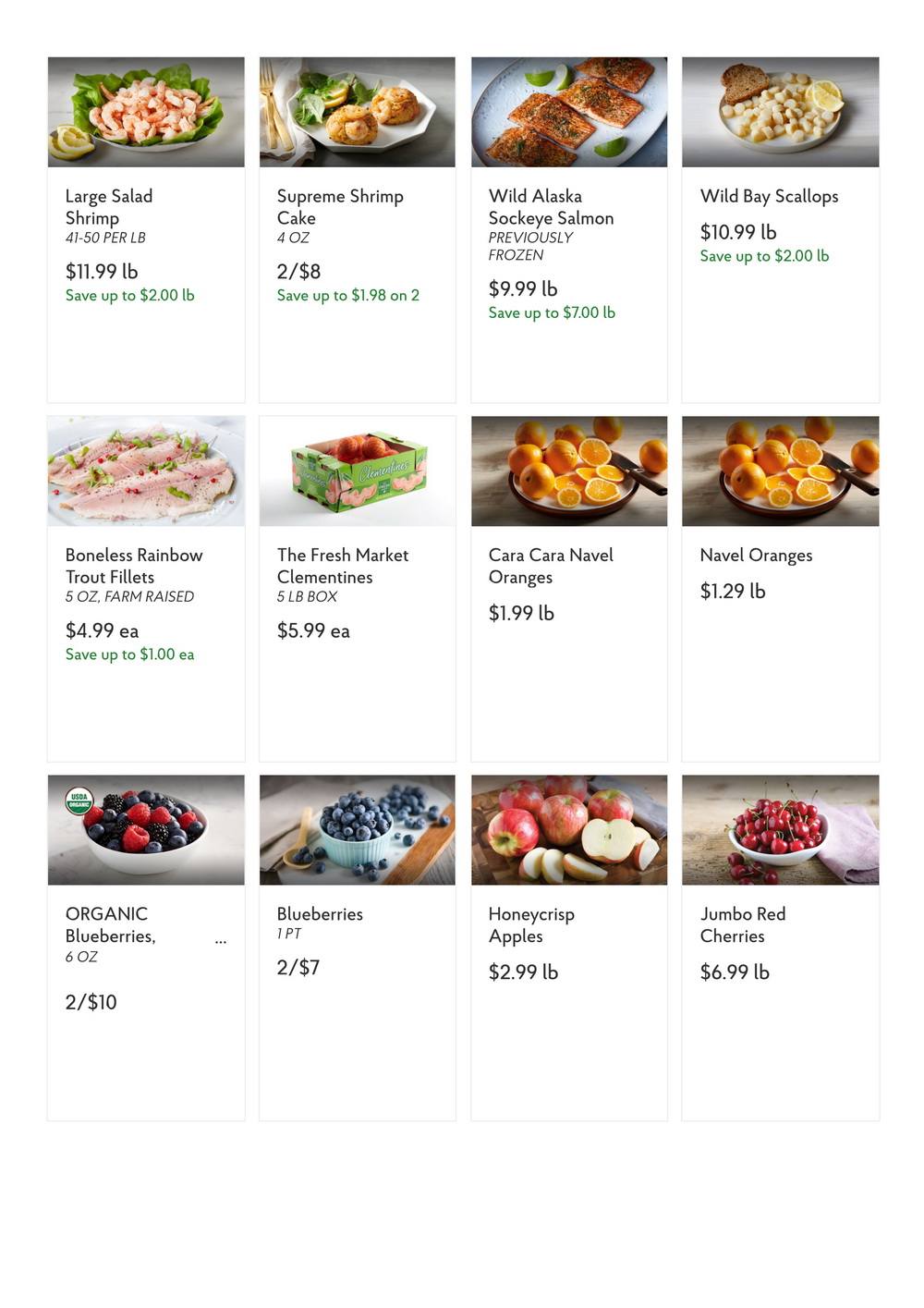 The Fresh Market Weekly Specials Jan 01 – Jan 07, 2020