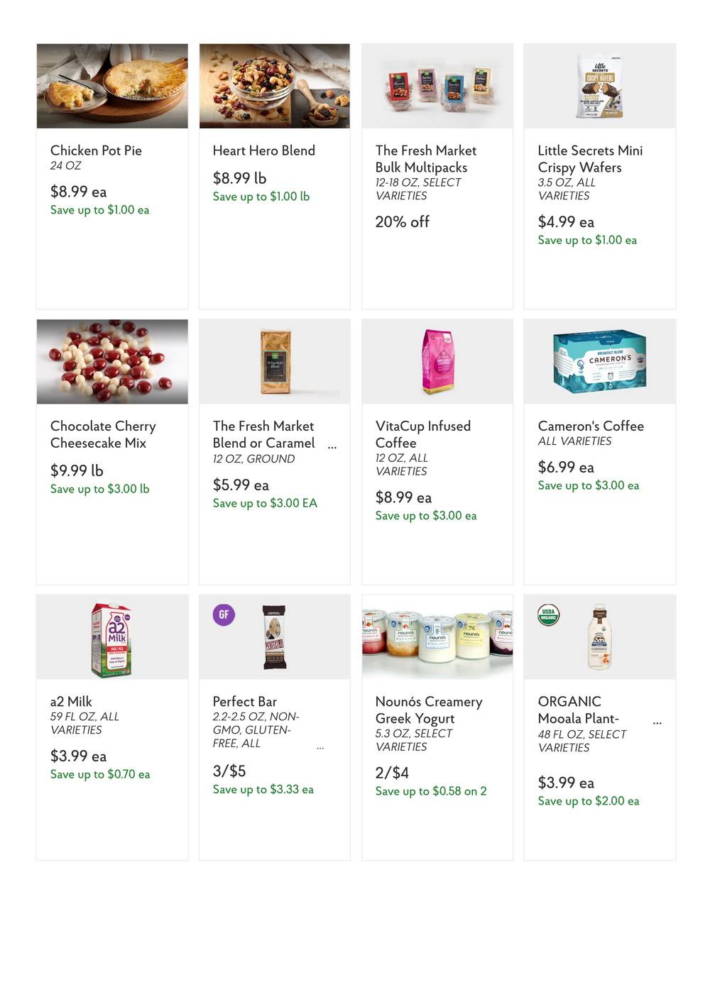 The Fresh Market Weekly Specials Jan 01 – Jan 07, 2020