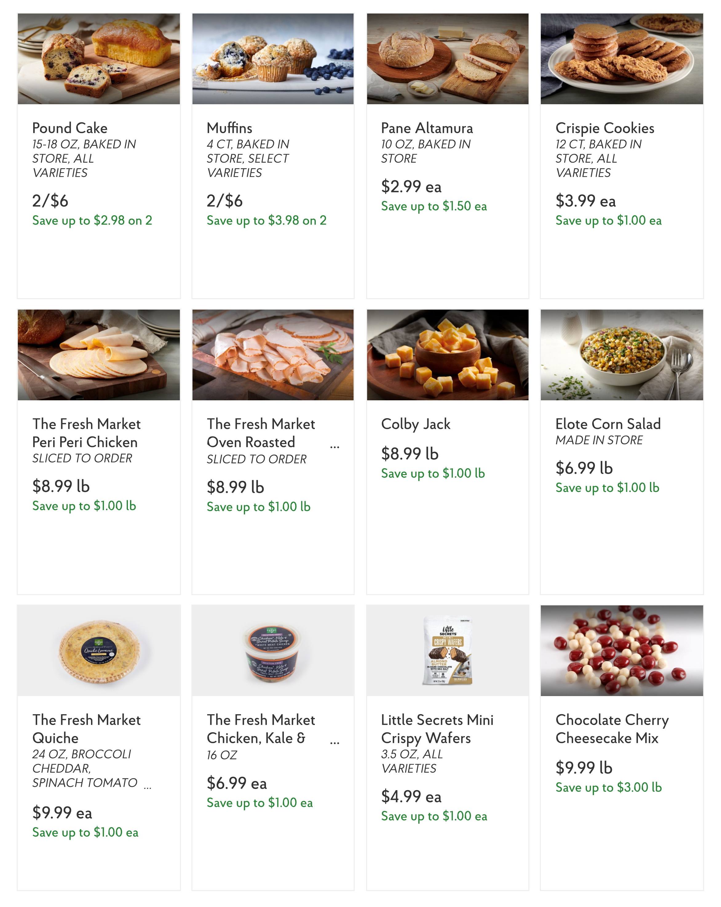The Fresh Market Weekly Specials Jan 15 – Jan 21, 2020