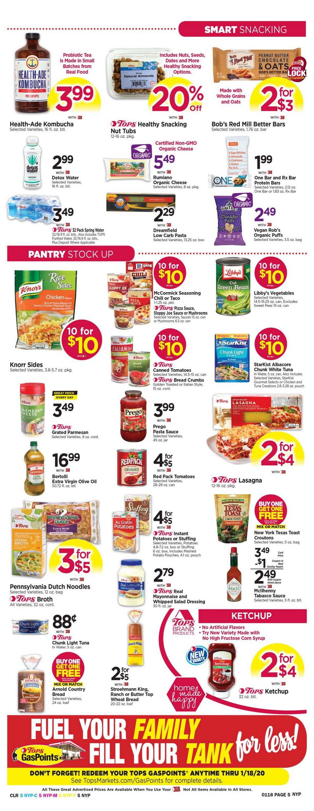 Tops Weekly Circular Jan 12 – Jan 18, 2020