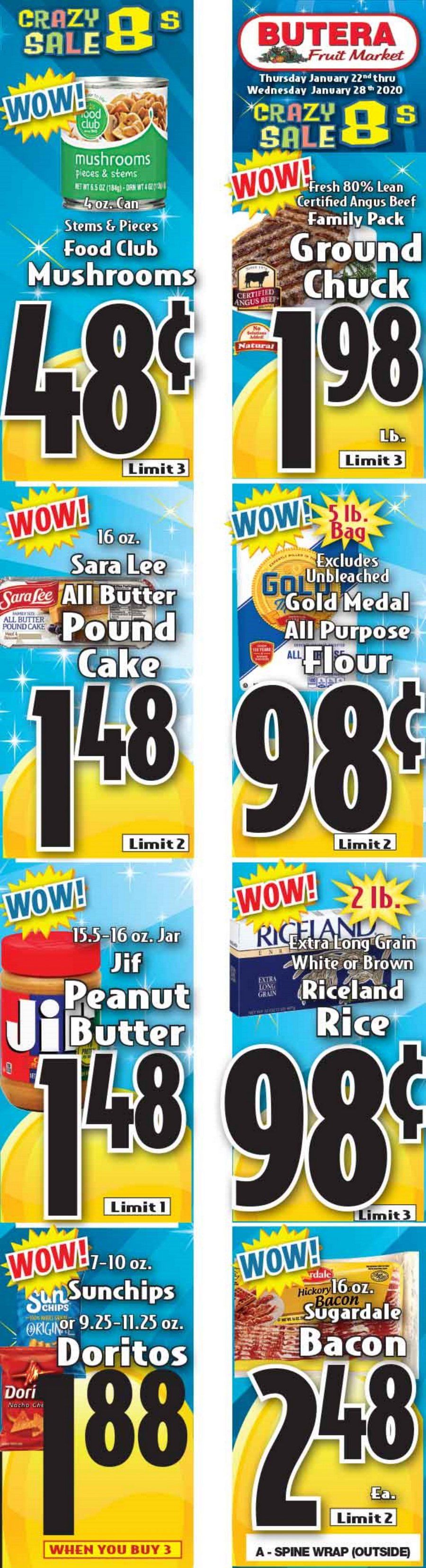 Butera Weekly Ad Jan 22 – Jan 28, 2020