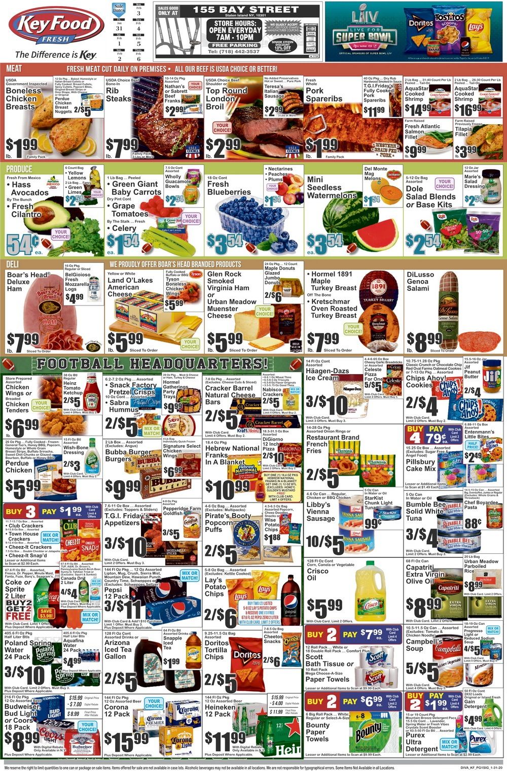 Key Food Weekly Ad Jan 31 – Feb 6, 2020