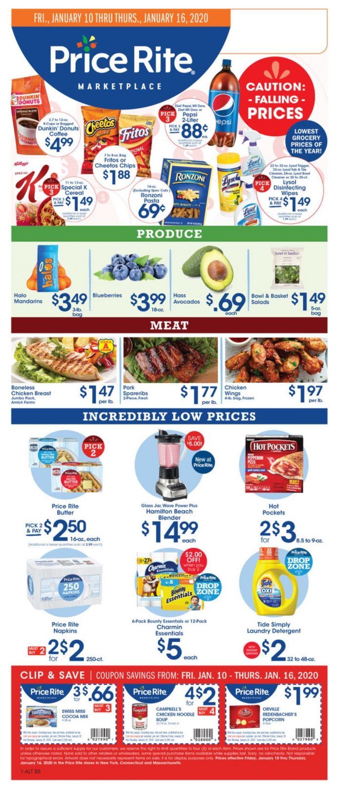 Price Rite Weekly Ad Jan 10 – Jan 16, 2020