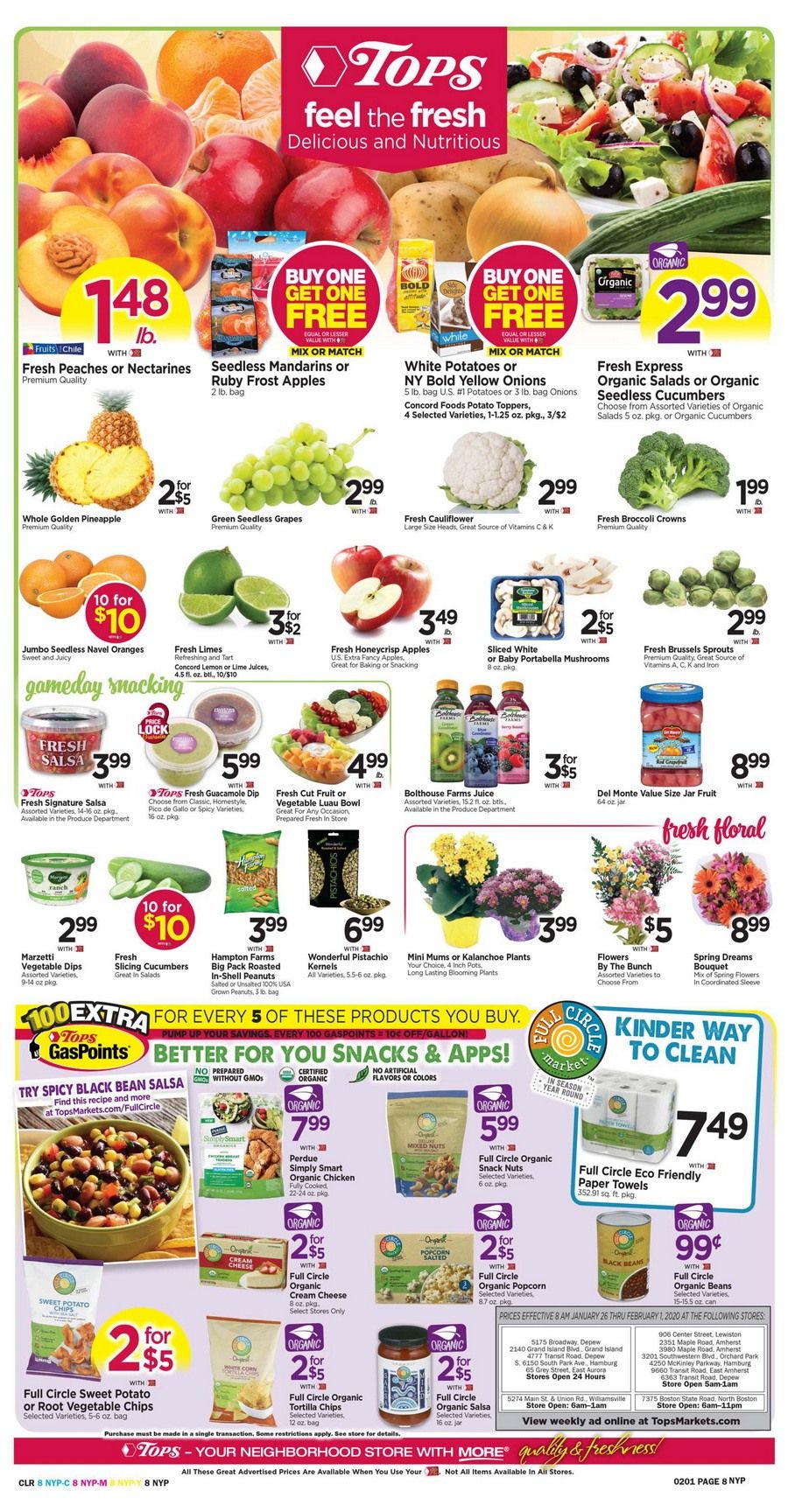 Tops Weekly Circular Jan 26 – Feb 1, 2020