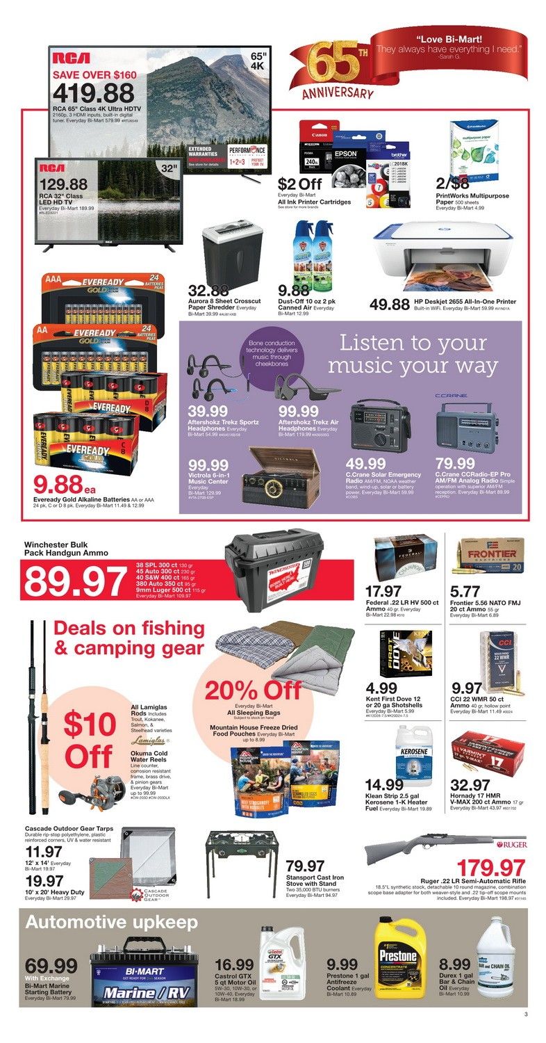 Bi-Mart Weekly Ad Feb 12 – Feb 19, 2020