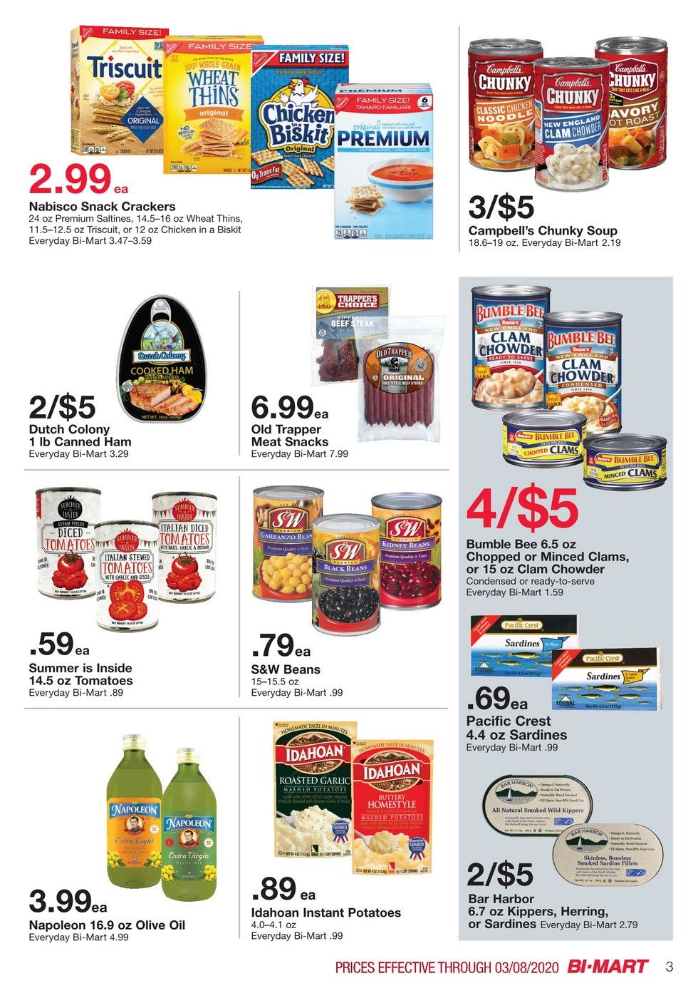 Bi-Mart Weekly Ad Feb 26 – Mar 08, 2020