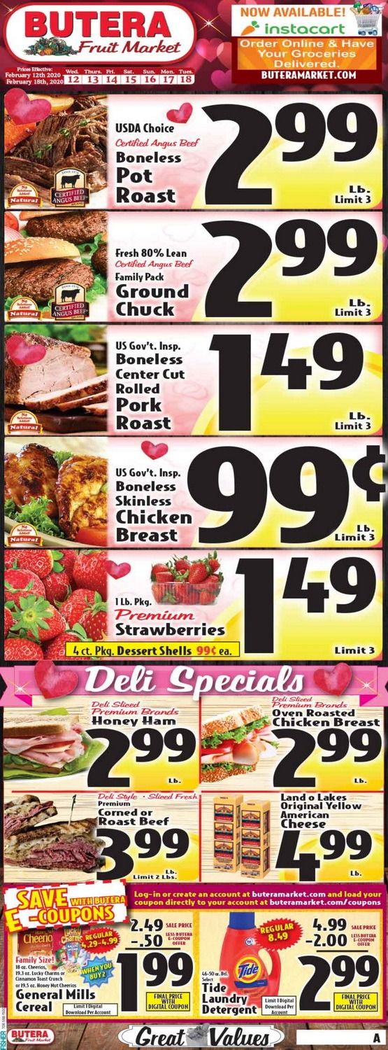 Butera Weekly Ad Feb 12 – Feb 18, 2020