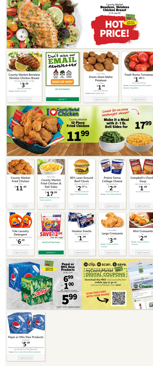 County Market Weekly Ad Feb 26 – Mar 03, 2020
