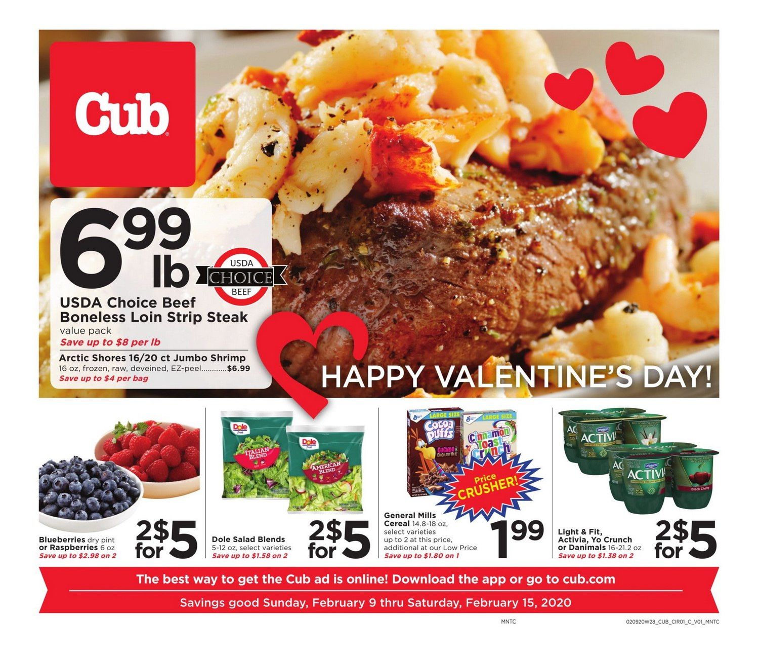 Cub Foods Weekly Ad Feb 09 – Feb 15, 2020