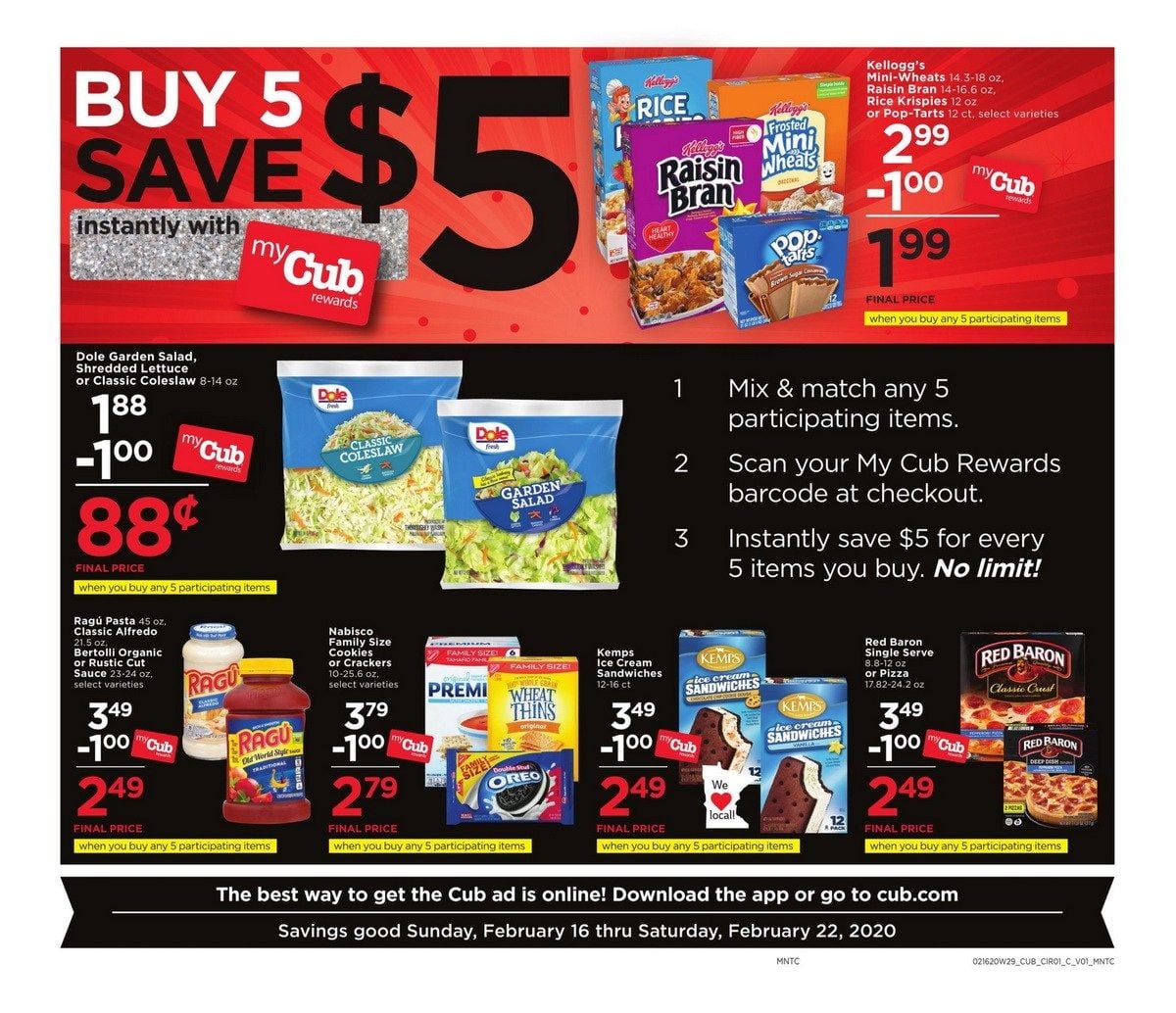 Cub Foods Weekly Ad Feb 16 – Feb 22, 2020
