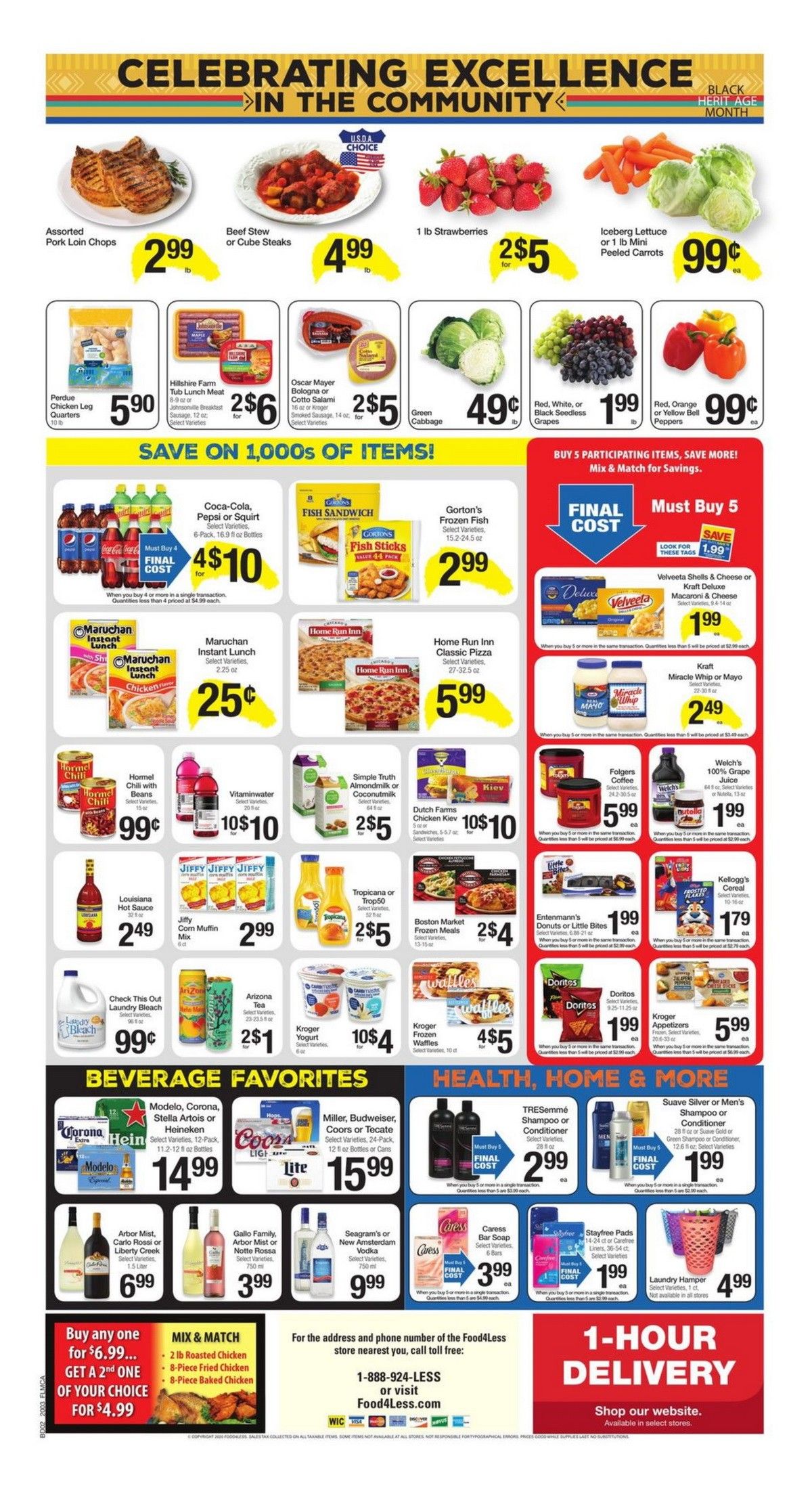 Food 4 Less Weekly Ad Feb 19 – Feb 25, 2020