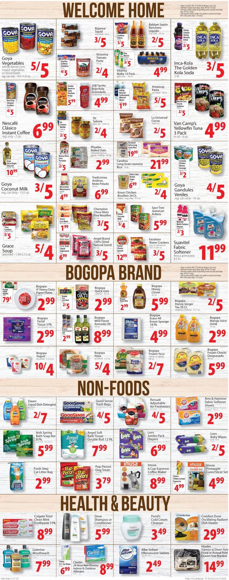 Food Bazaar Weekly Ad Feb 27 – Mar 04, 2020