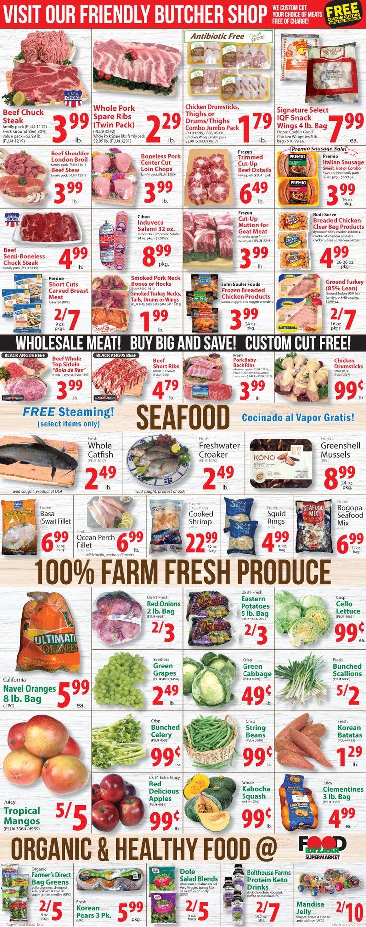 Food Bazaar Weekly Ad Feb 27 – Mar 04, 2020