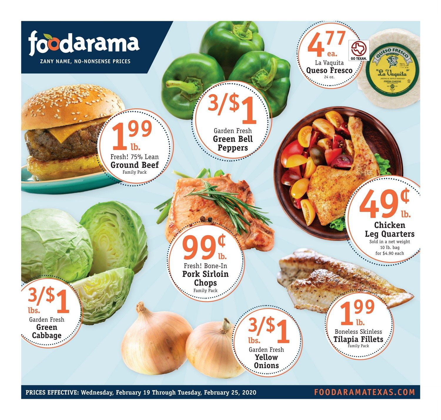 Foodarama Weekly Ad Feb 19 – Feb 25, 2020