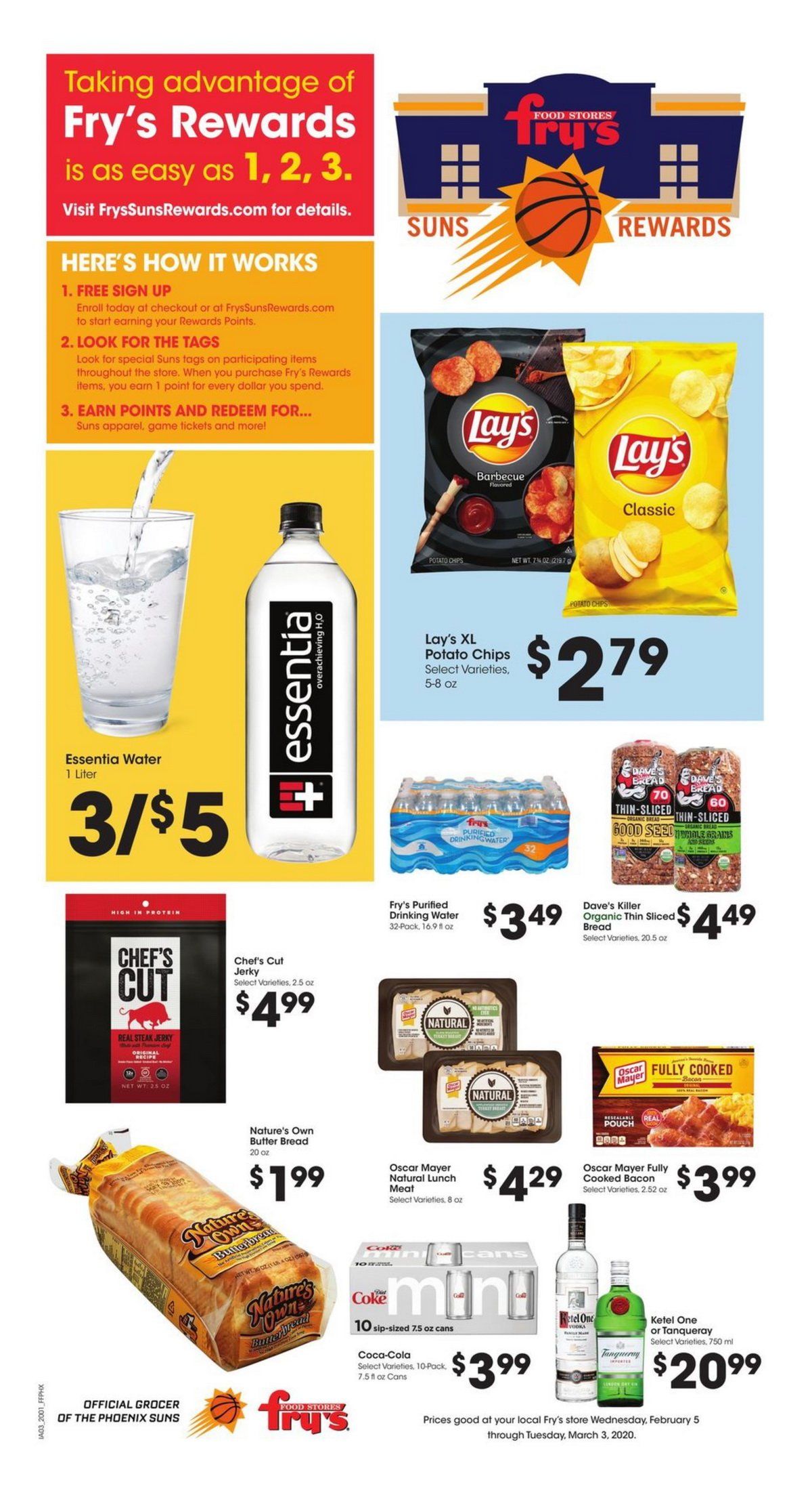 Fry's Food Weekly Ad Feb 19 – Feb 25, 2020