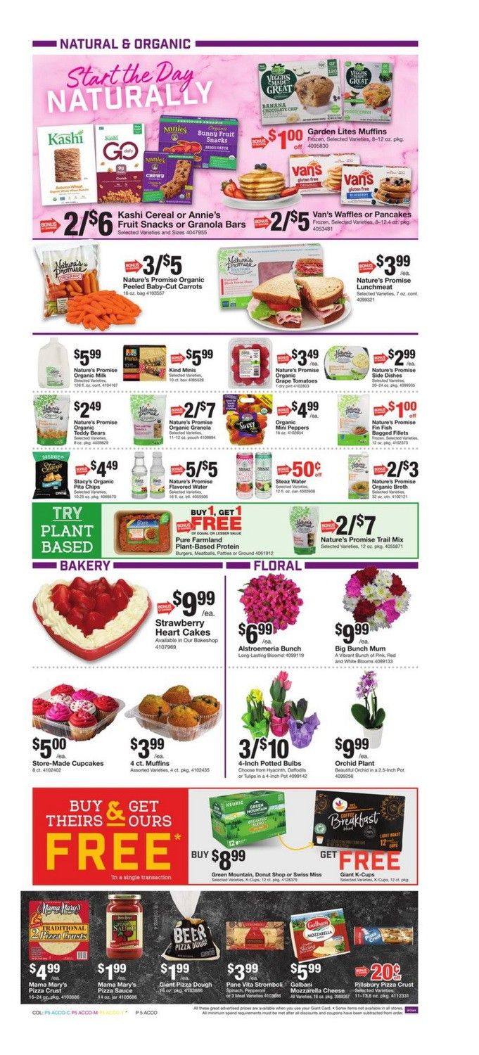 Giant Food Weekly Circular Feb 07 – Feb 13, 2020